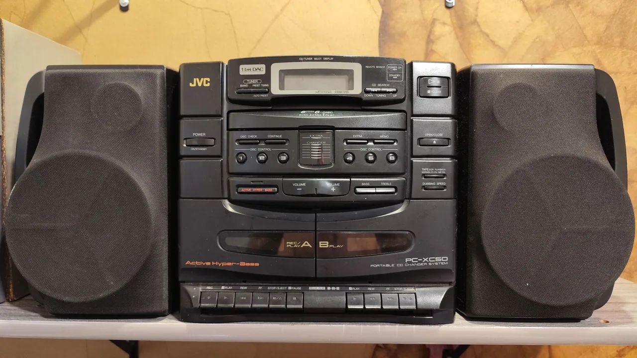 JVC PC-XC50 Antiguidade anos 90 - Aparelhos de Som - Jardim São ...