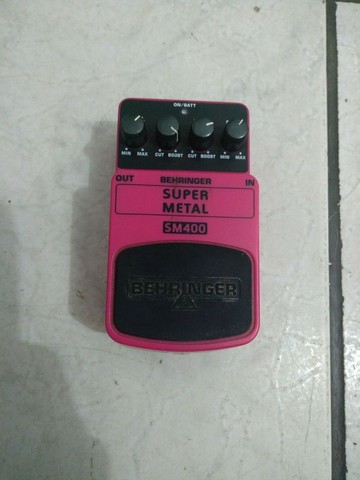 "pedal behringer metal" no Brasil