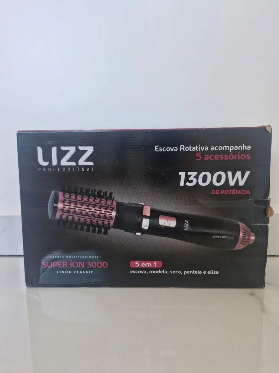 kit de escova multifuncional Lizz Professional Super Íon 3000 ...