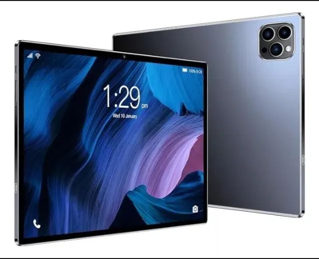 Tablet Phone 10' 4/64gb 5000mah Dual Chip Android P37 Lite Cor Preto ...