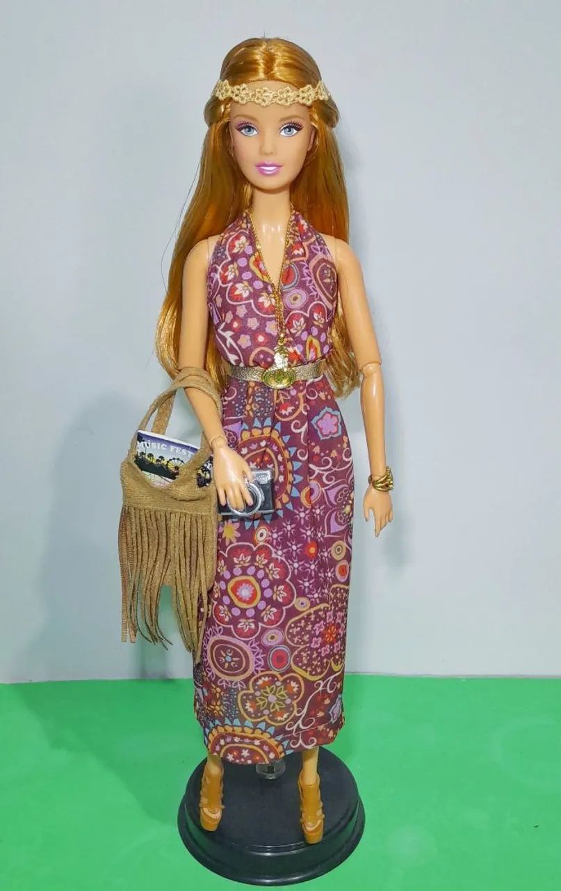 Boneca Barbie The Look Music Festival Hippie - Brinquedos e Jogos ...