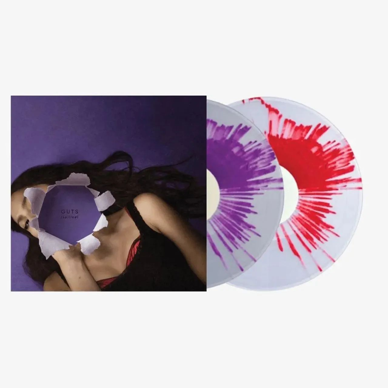 VINIL OLIVIA RODRIGO - GUTS (SPILLED / DELUXE 2LP SPLATTER VERSION ...