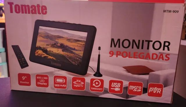 "tv portatil 9 polegadas tomate" no Brasil