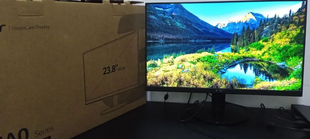 Monitor Acer SA240Y - 23.8 polegas, 120 hertz, 1ms de resposta e 100% ...