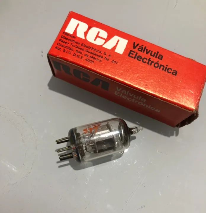 Válvula Eletrônica RCA, 6al5, sem uso. Pack com 5 unidades ...