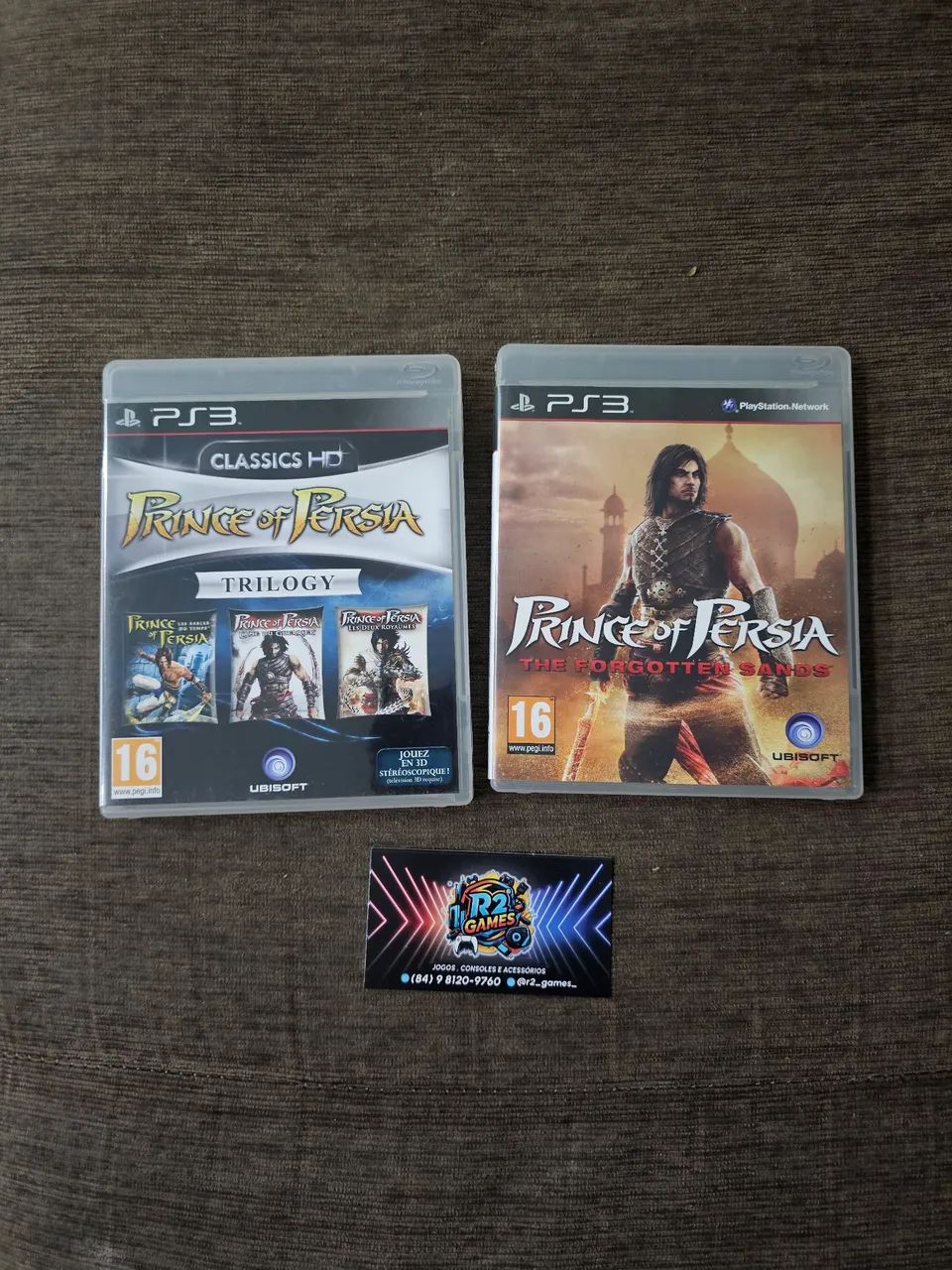 PRINCE OF PERCIA TRILOGY E THE FORGOTTEN SANDS (PS3) - Jogos de Vídeo ...