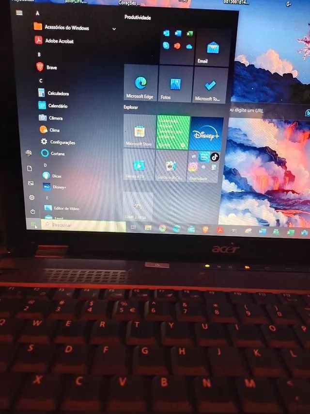 Notebook azul acer | +892 anúncios na OLX Brasil