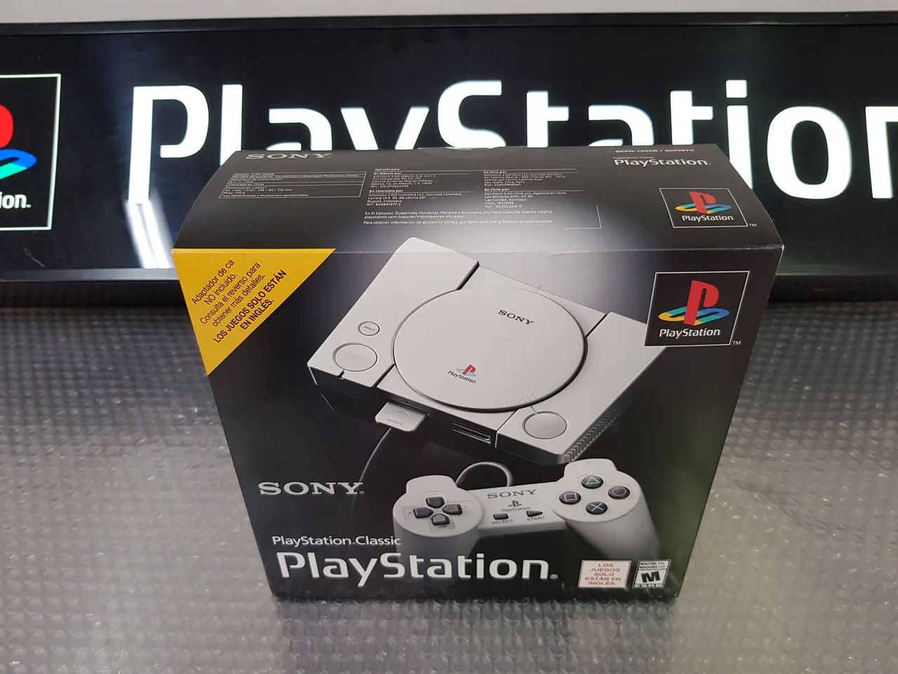 Playstation 1 Classic Mini Novo Lacrado - Consoles de Vídeo Game - Novo ...