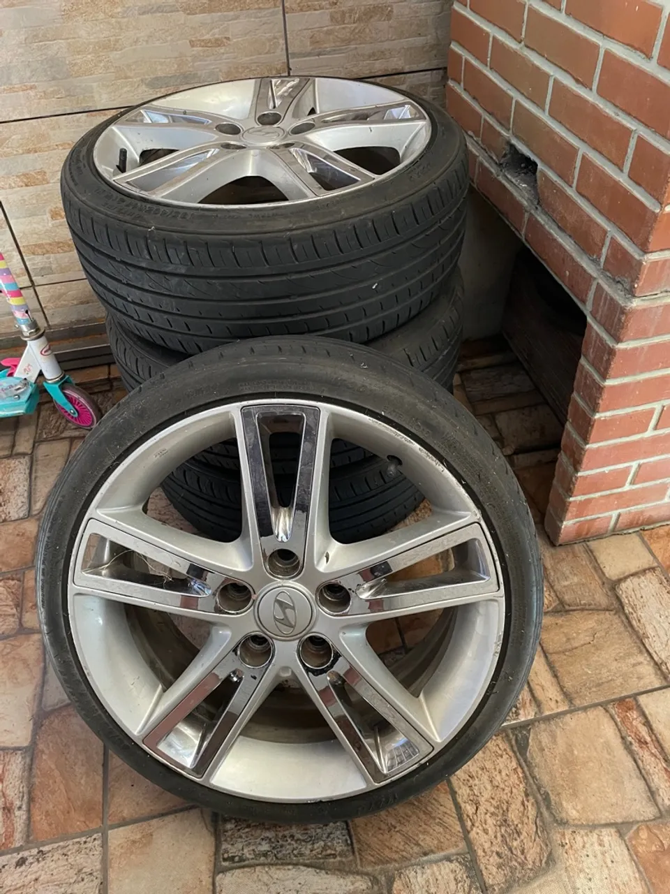 "rodas i30 aro 17" - Peças para carros, vans e utilitários no Brasil