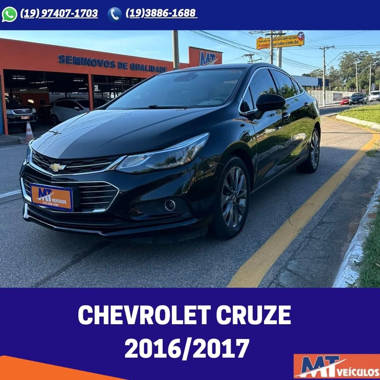 CHEVROLET CRUZE 2017 Usados e Novos em SP
