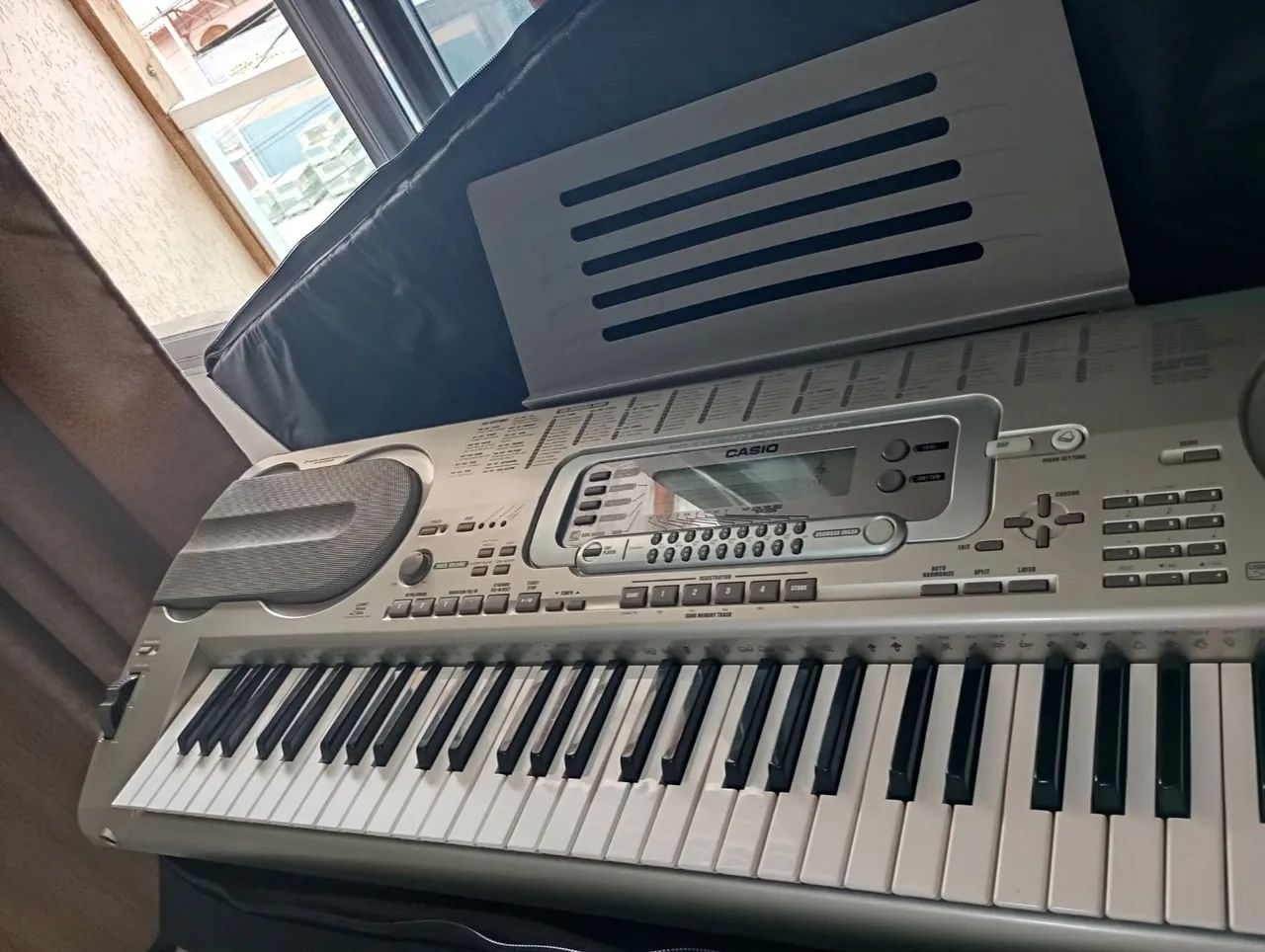 Teclado Casio wk-3300 - Ótimo estado! - Instrumentos musicais ...