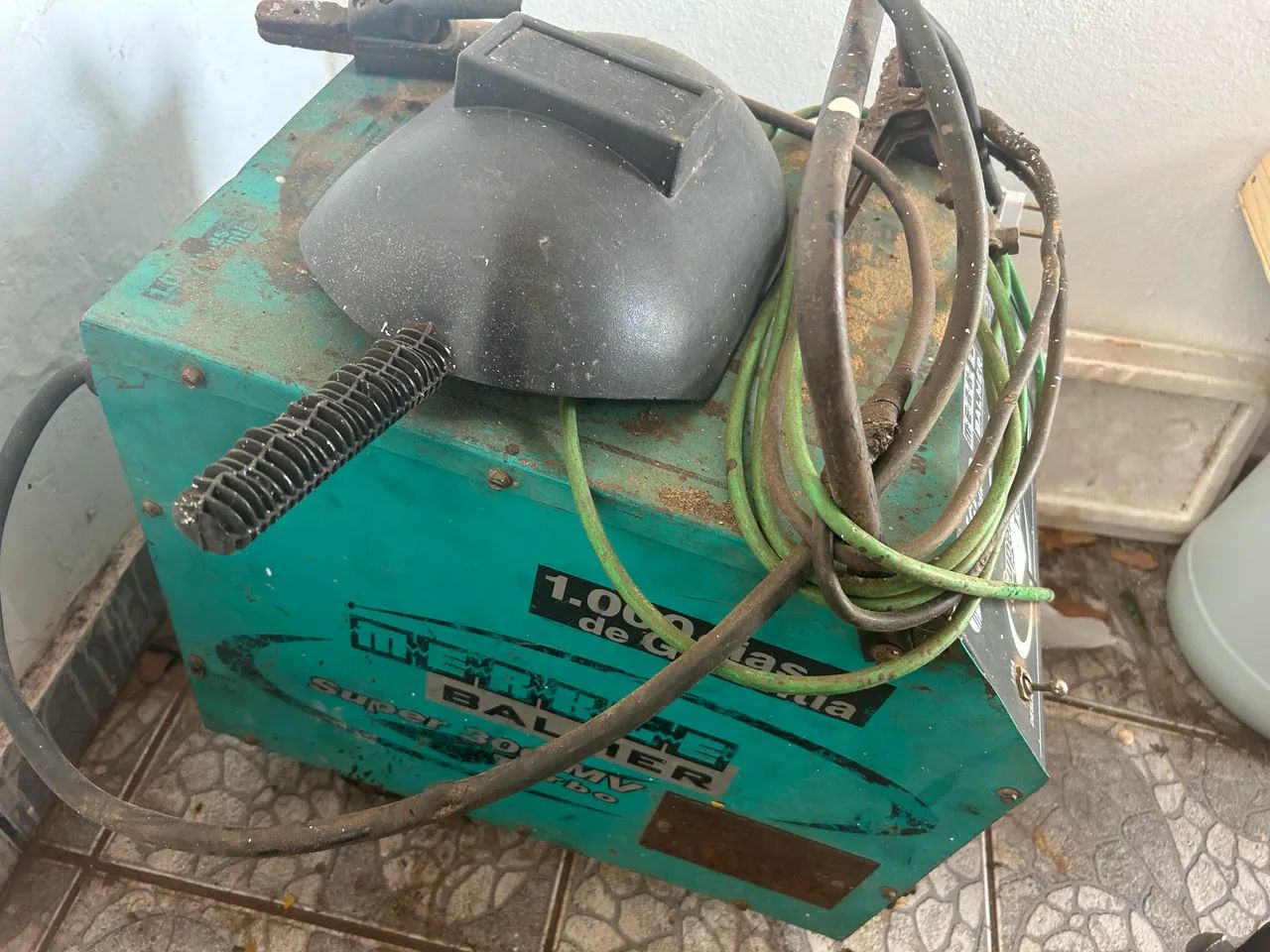 Máquina de solda 300w Balmer - Fundação e Estrutura - Jardim Holanda ...