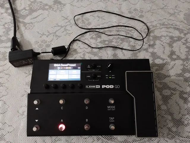 "pedaleira pod go" no Brasil