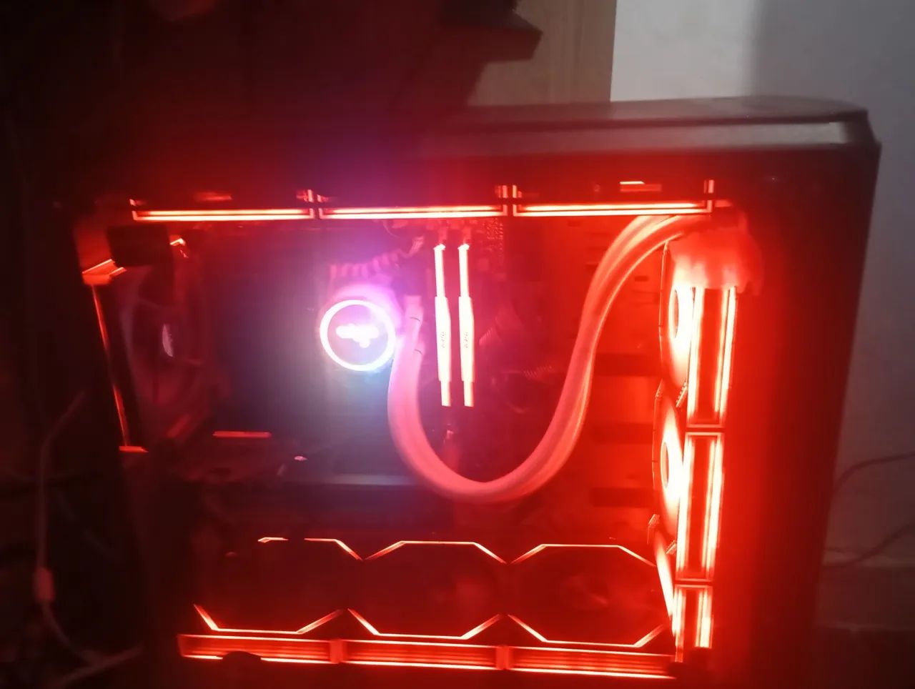 Gabinete Gamer Bluecase BG-007, Mid Tower, com 3 Fans vidro Temperado ...