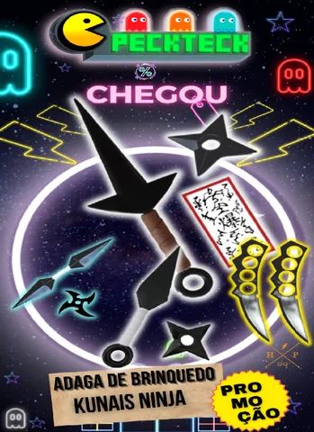 "kunai naruto" no Brasil