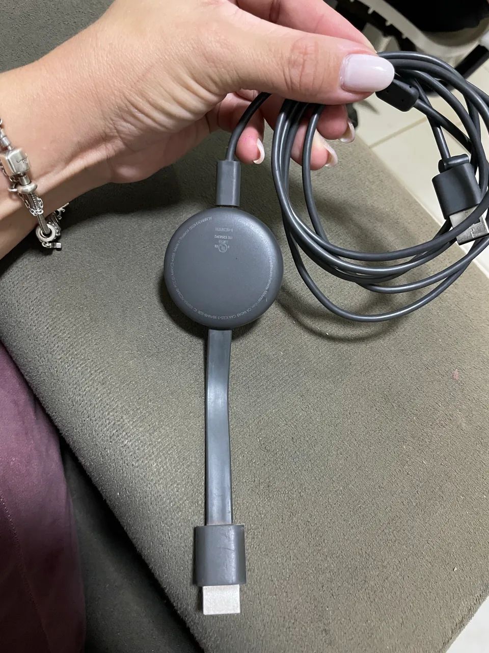 Chrome Cast 3ª geração - Dispositivos de Streaming - Presidente ...