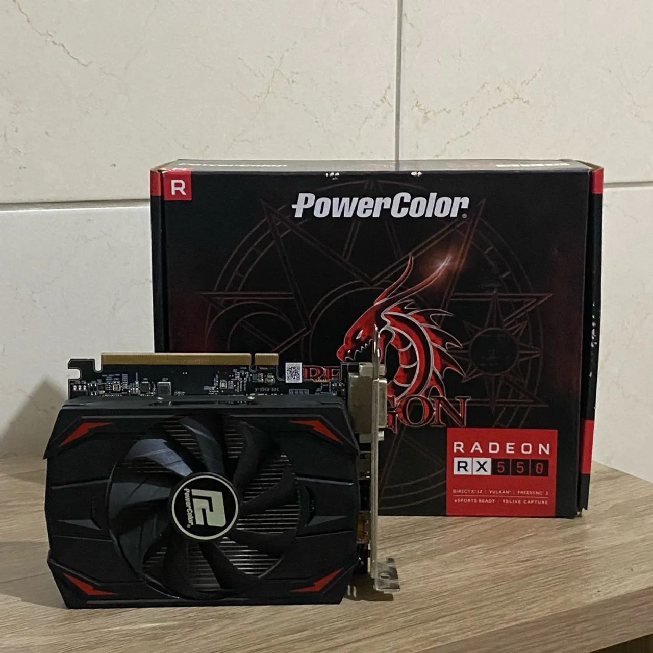 Placa de Vídeo PowerColor Radeon RX 550 - Placas de Vídeo - Messejana, Fortaleza 1373348242 | OLX