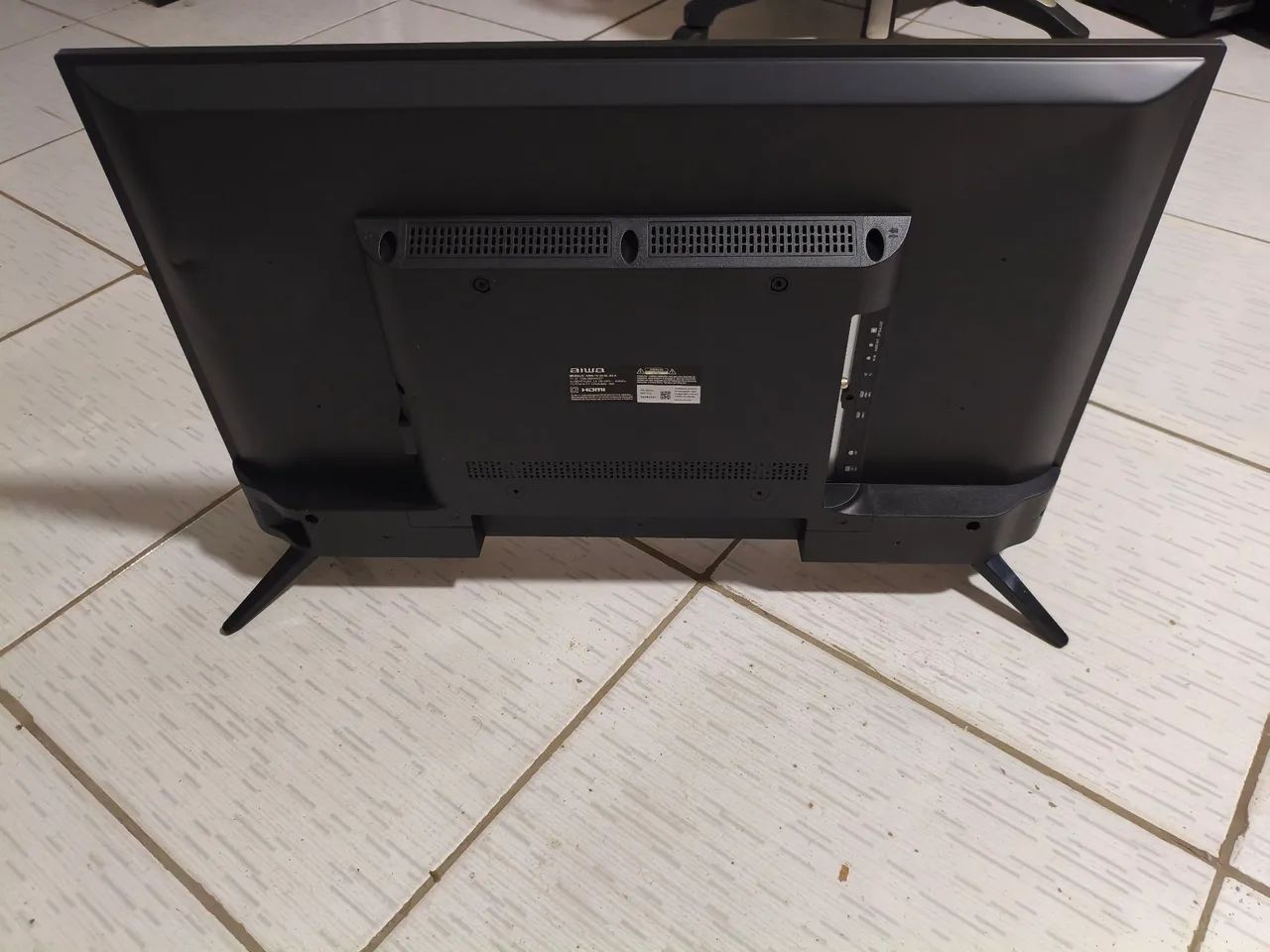 Smart TV Led 32 Polegadas com Android, Wi-Fi, HD, Borda infinita, Aiwa ...