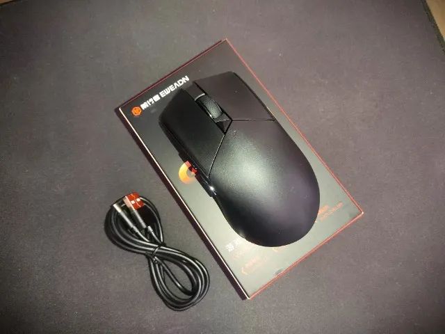 NOVO! Mouse sem fio Eweadn GS01, Preto, 12800 DPI, 2.4ghz, Bluetooth - Periféricos e Acessórios ...