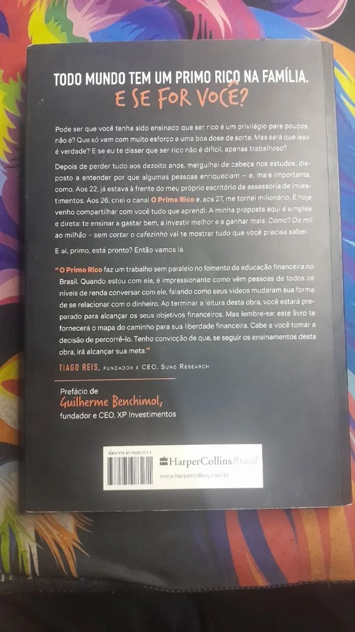 Livro Do Mil ao Milhão - Thiago Nigro (O Primo Rico) | Original ...