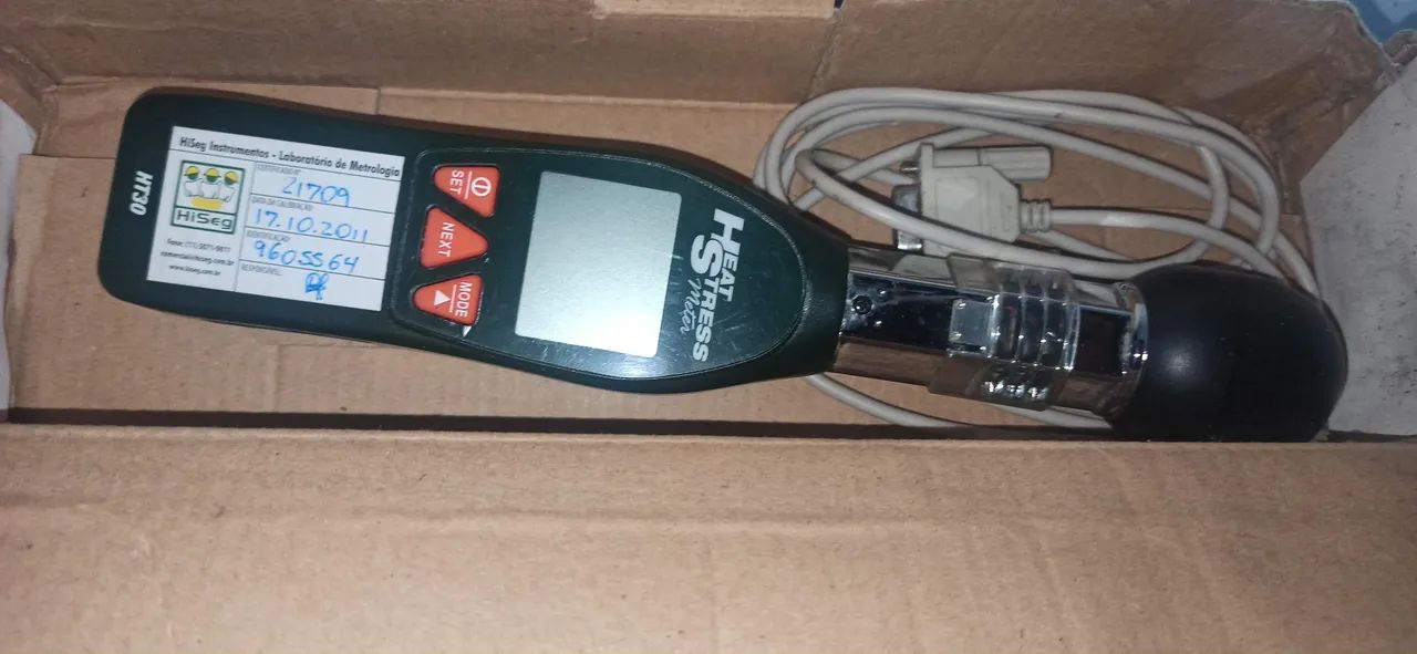 Medidor WBGT de Stress Térmico HT30/ Dosímetro de ruído RS- 232 ...