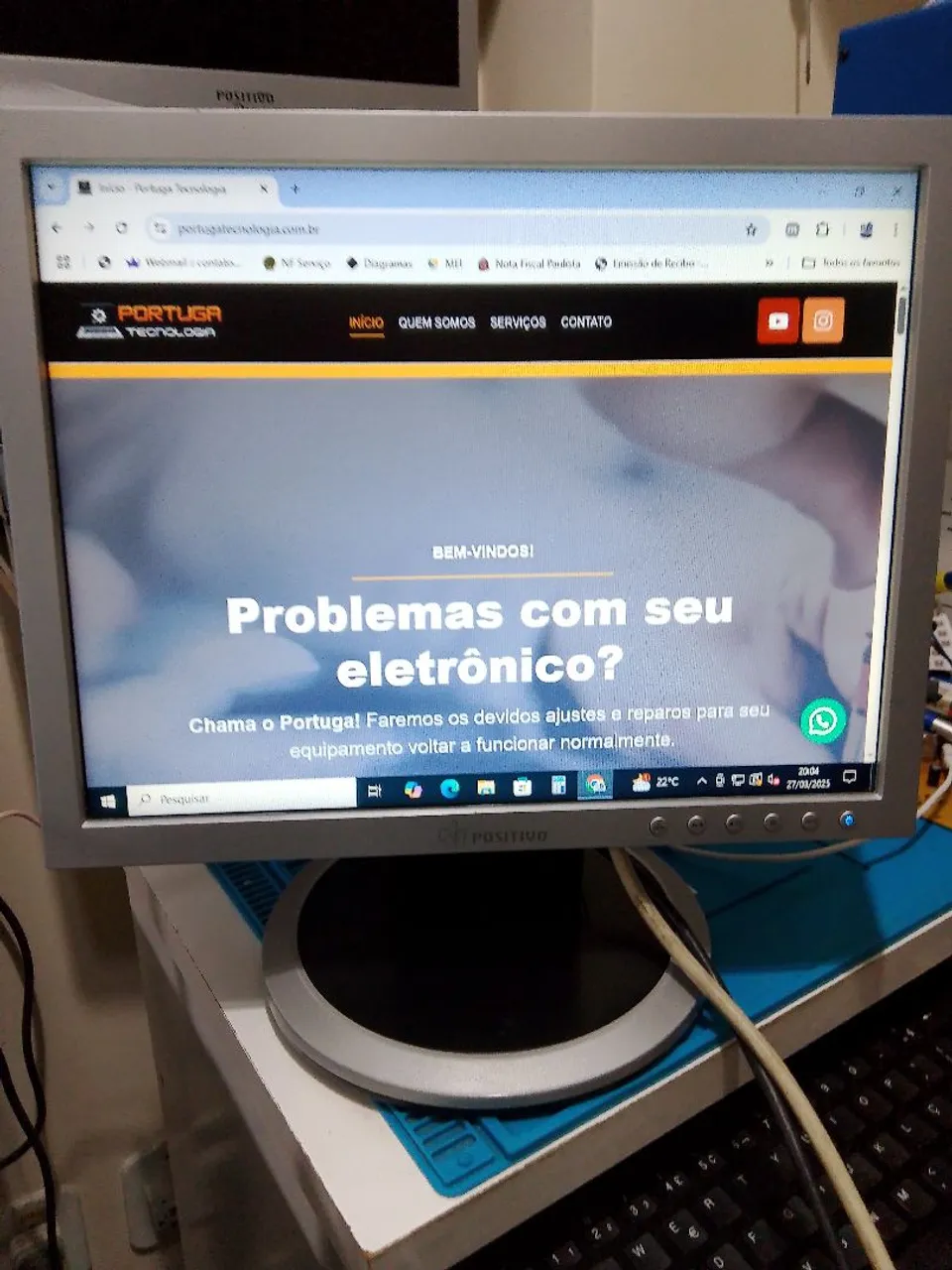 "monitor positivo 5 polegadas" no Brasil
