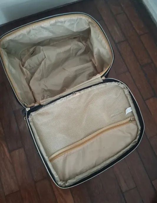 Mala de viagem 50 X 35 cm de 12 kgs com rodas alca retrátil resistente ...