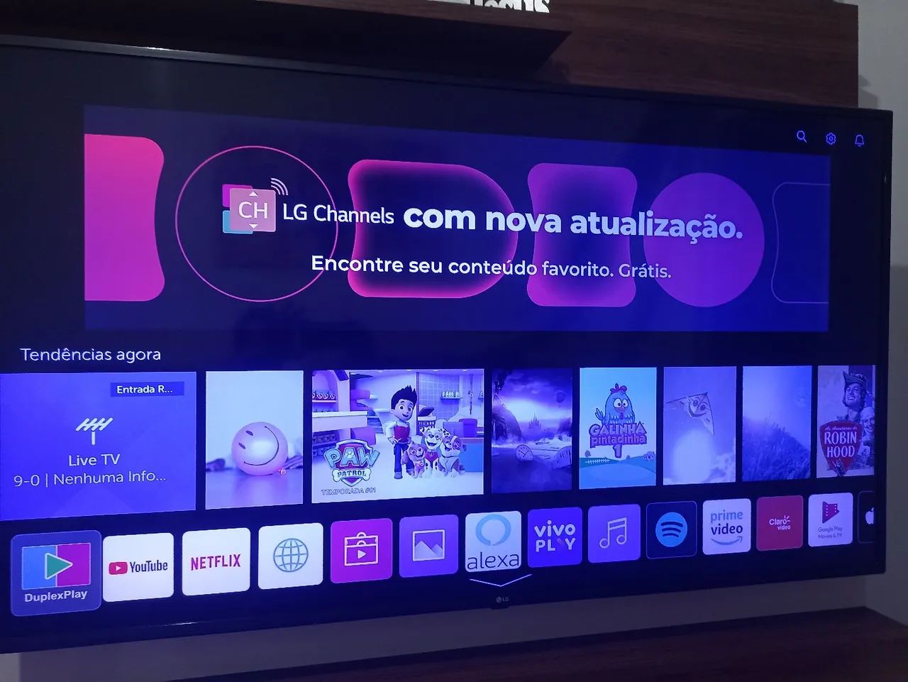 "smart tv 60 polegadas lg" no Brasil