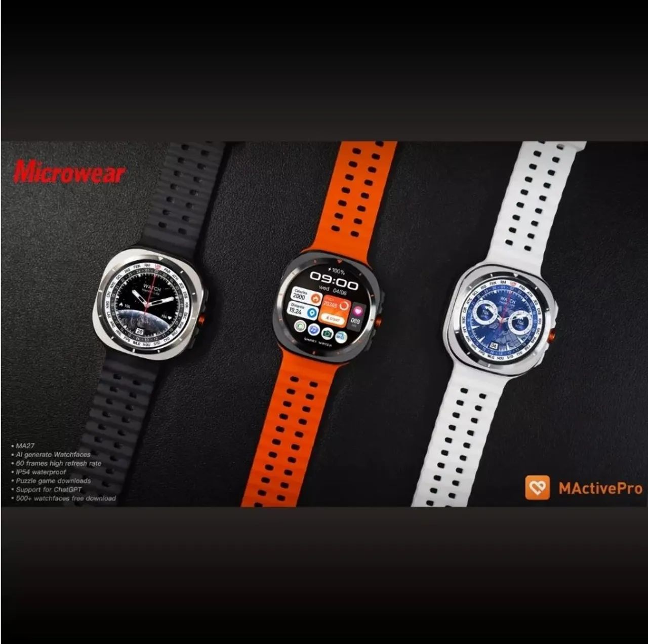 Amoled Chat GPT Prova D'água - Smartwatches - Barra Olímpica, Rio de ...