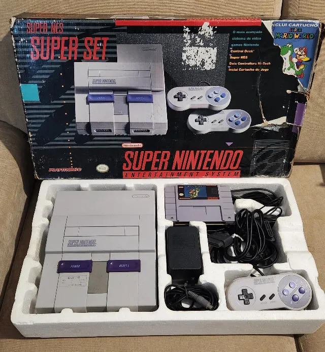 "super nintendo" no Brasil