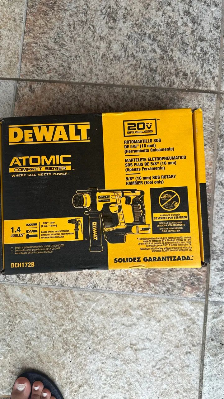 dewalt atomic compact series 20v brushless DCH172B - Ferramentas de ...