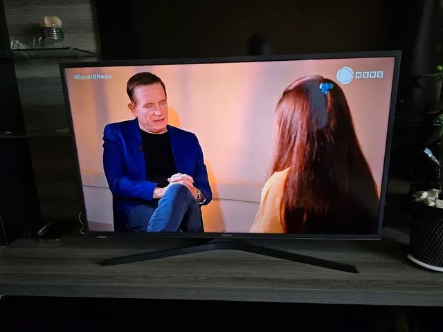 "smart tv samsung 4k 40" no Brasil