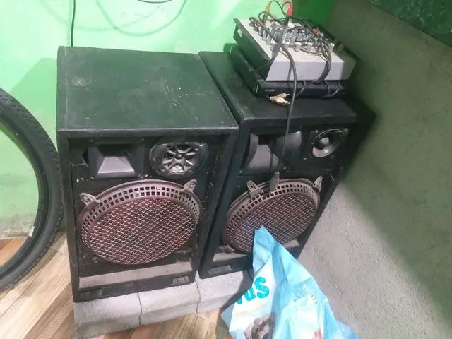 "caixa de som 12 polegadas" no Brasil