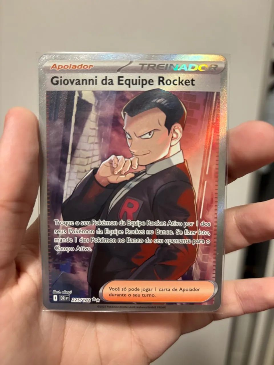 Carta Giovanni da Equipe Rocket - Hobbies e coleções - Barra Olímpica ...
