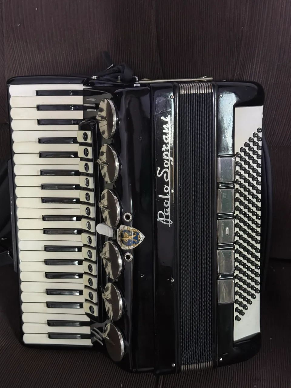 Acordeon paolo Soprani 120B 4/5 oitavada - Instrumentos musicais ...