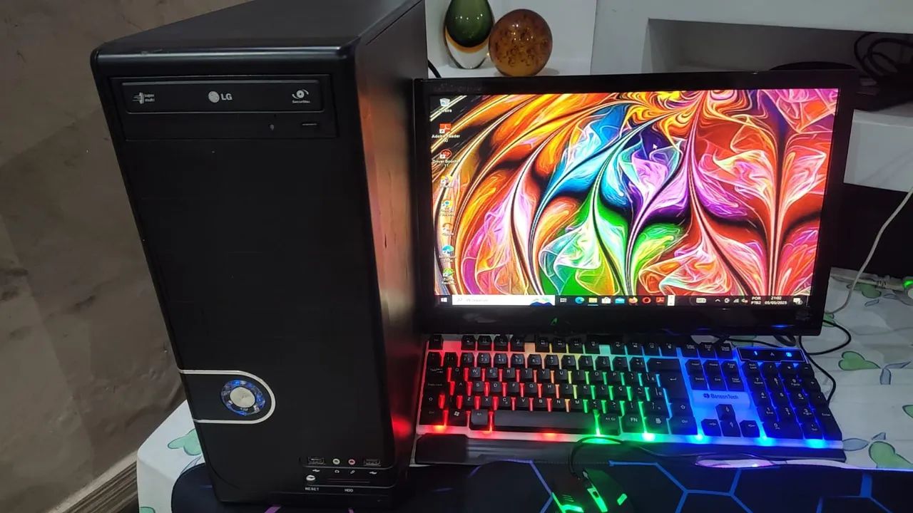 Pc FX com 12gb RAM, HD 500gb, tela 19". Parcelo - Computadores e ...