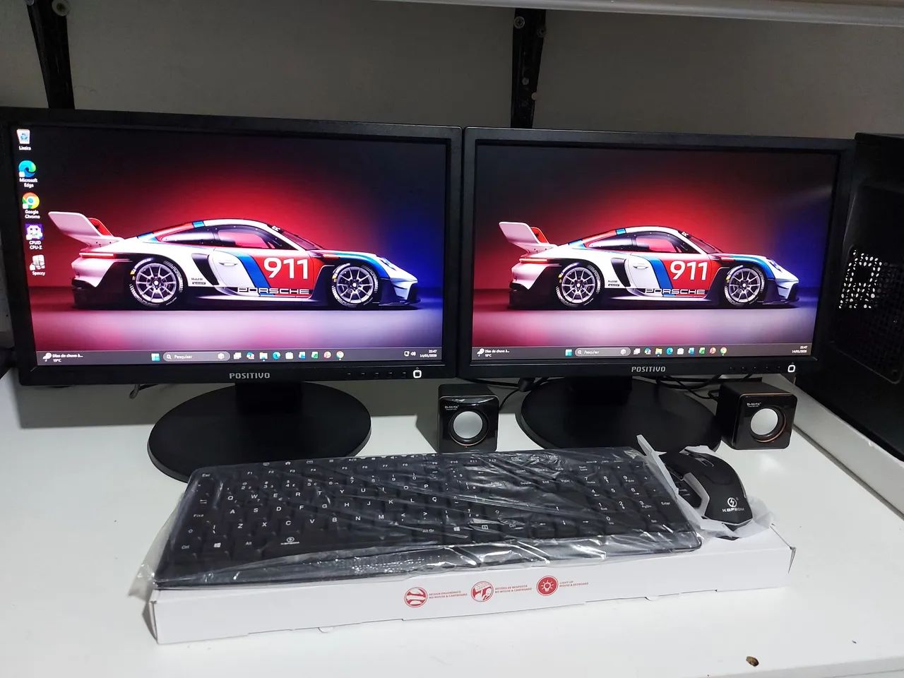 Pc Computador Completo intel Core i5 10°Geração com 2 Telas. Novo ...