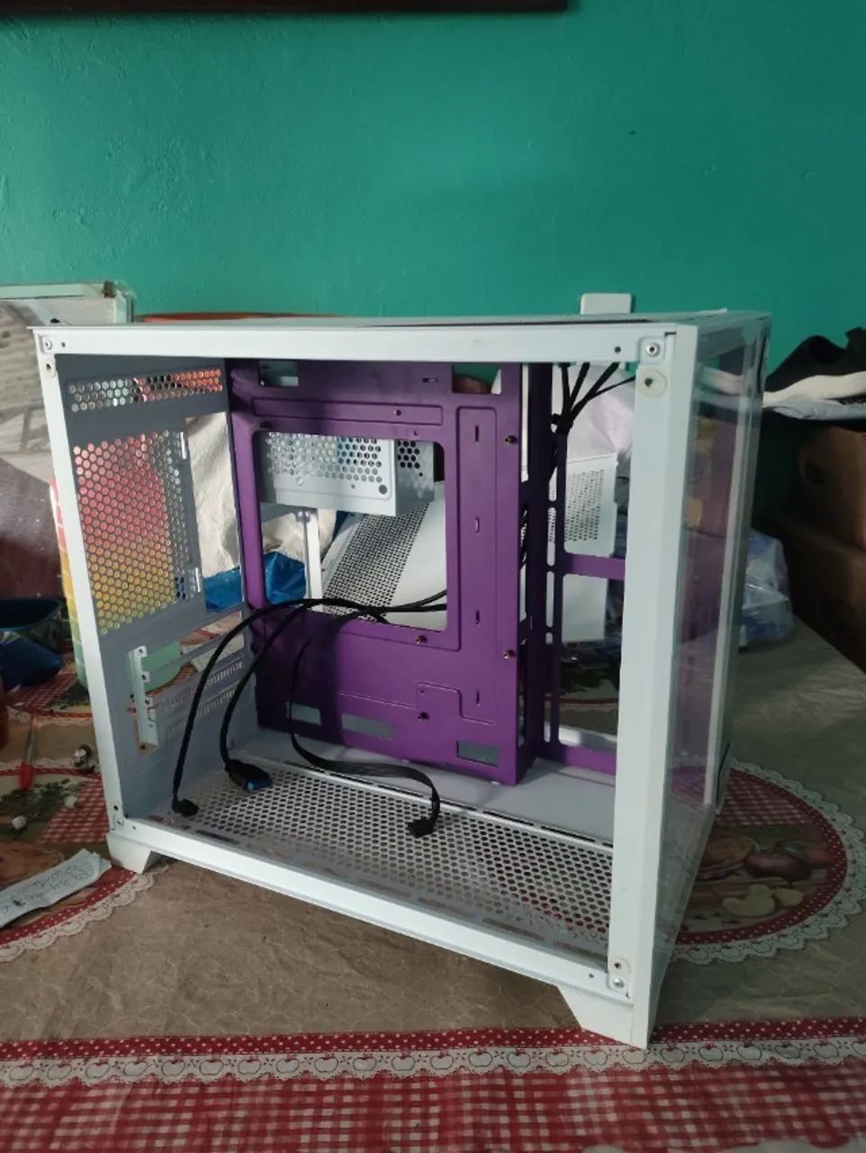 Gabinete Gamer CV-300 Purple Edition - Design Moderno e Estilo Gamer ...