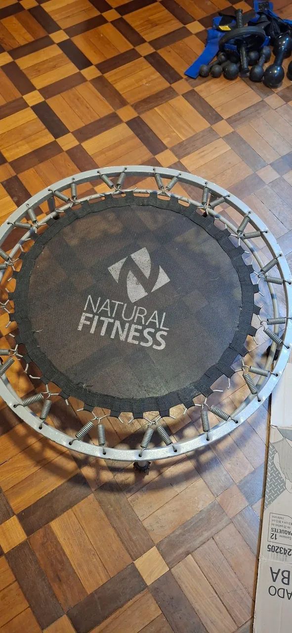 Jump Mini Trampolim para exercícios - Natural Fitness - Academia e ...