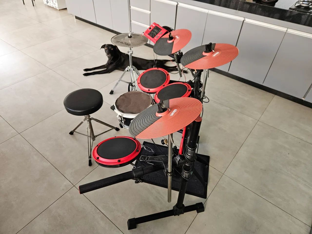 Bateria Eletrônica Ddrum dd1 + caixa e chimbal acústicos - Instrumentos ...