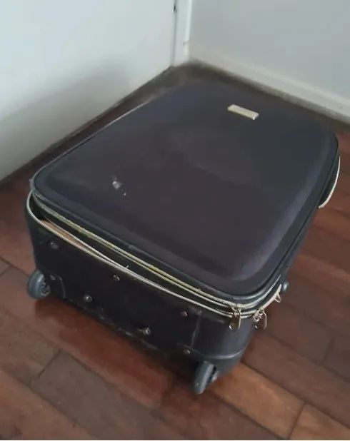 Mala de viagem 50 X 35 cm de 12 kgs com rodas alca retrátil resistente ...