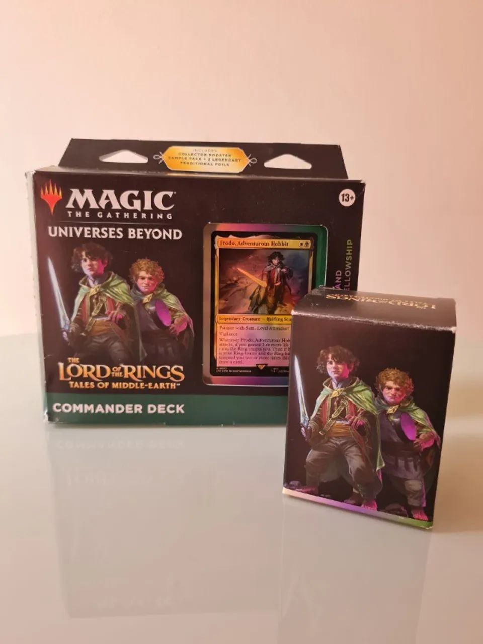 Magic The Gathering - Frodo & Sam Commander Deck (Precon + Upgrades ...