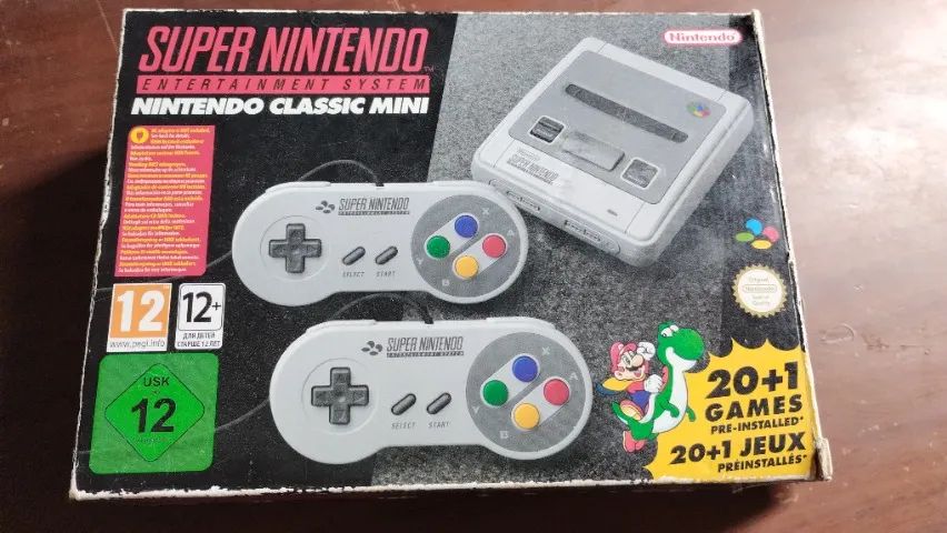 Super Nintendo - Snes Classic Mini - Consoles de Vídeo Game - Terra ...