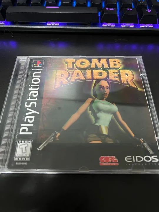 Tomb Raider Original Americano - Playstation 1 - Jogos de Vídeo Game ...