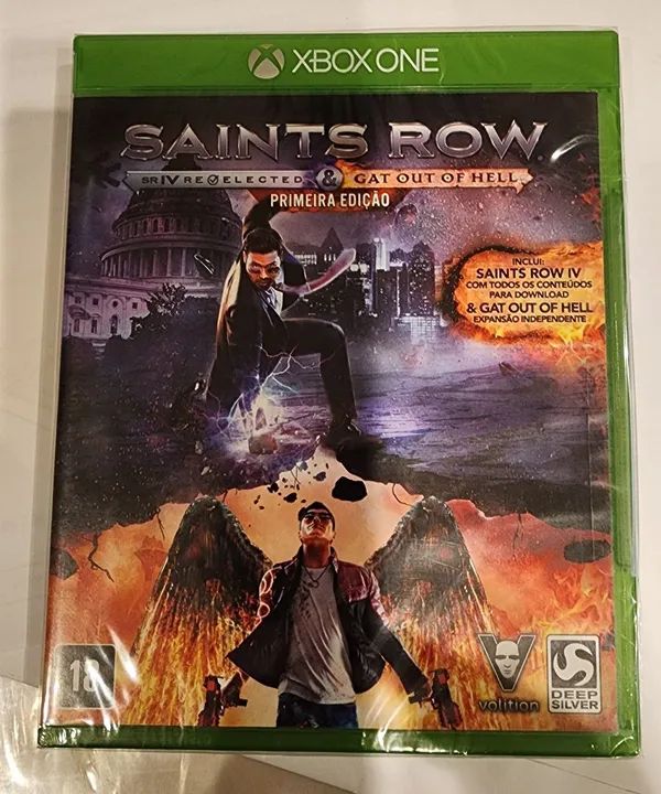 Saints Row IV Re-elected & Gat Out of Hell - Xbox One (Novo e Lacrado ...