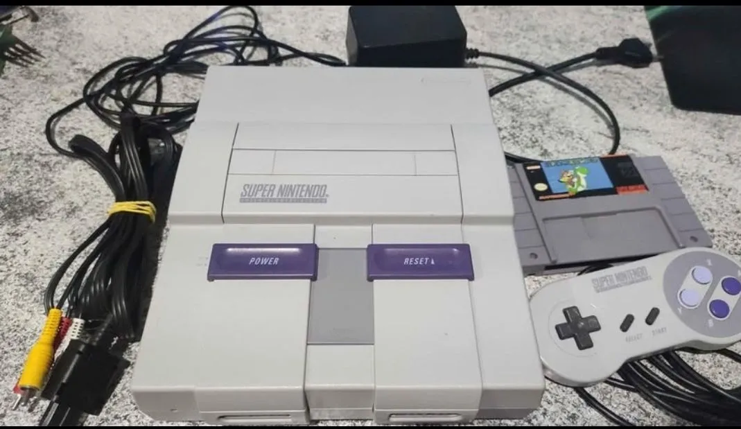 "super nintendo antigo" no Brasil