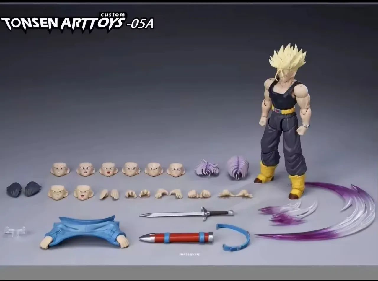 Trunks Tonsen / Kamione - 05A - Versão Anime - Dragon Ball Z SH ...