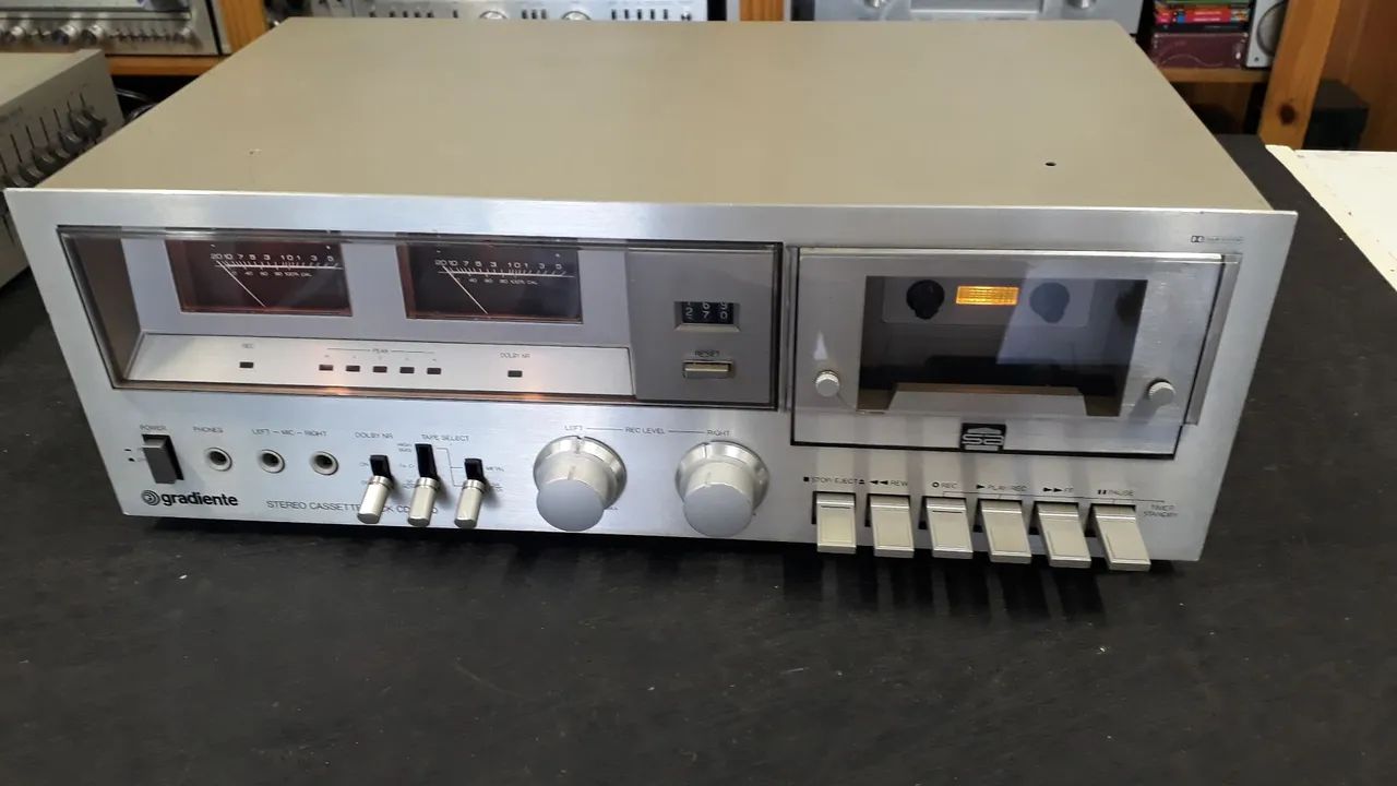 Gradiente - Stereo Cassette Deck CD3700 - Aparelhos de Som - Parque ...
