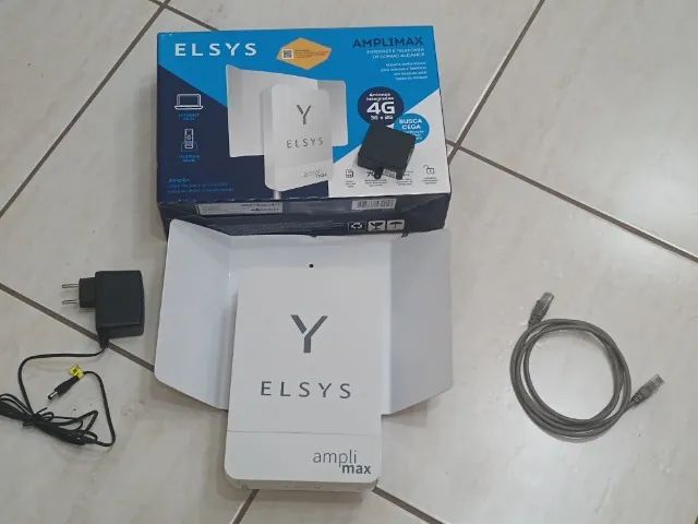 Modem ELSYS Amplimax 4G - Conectividade e Dispositivos de Rede - Conjunto Residencial Butantã ...