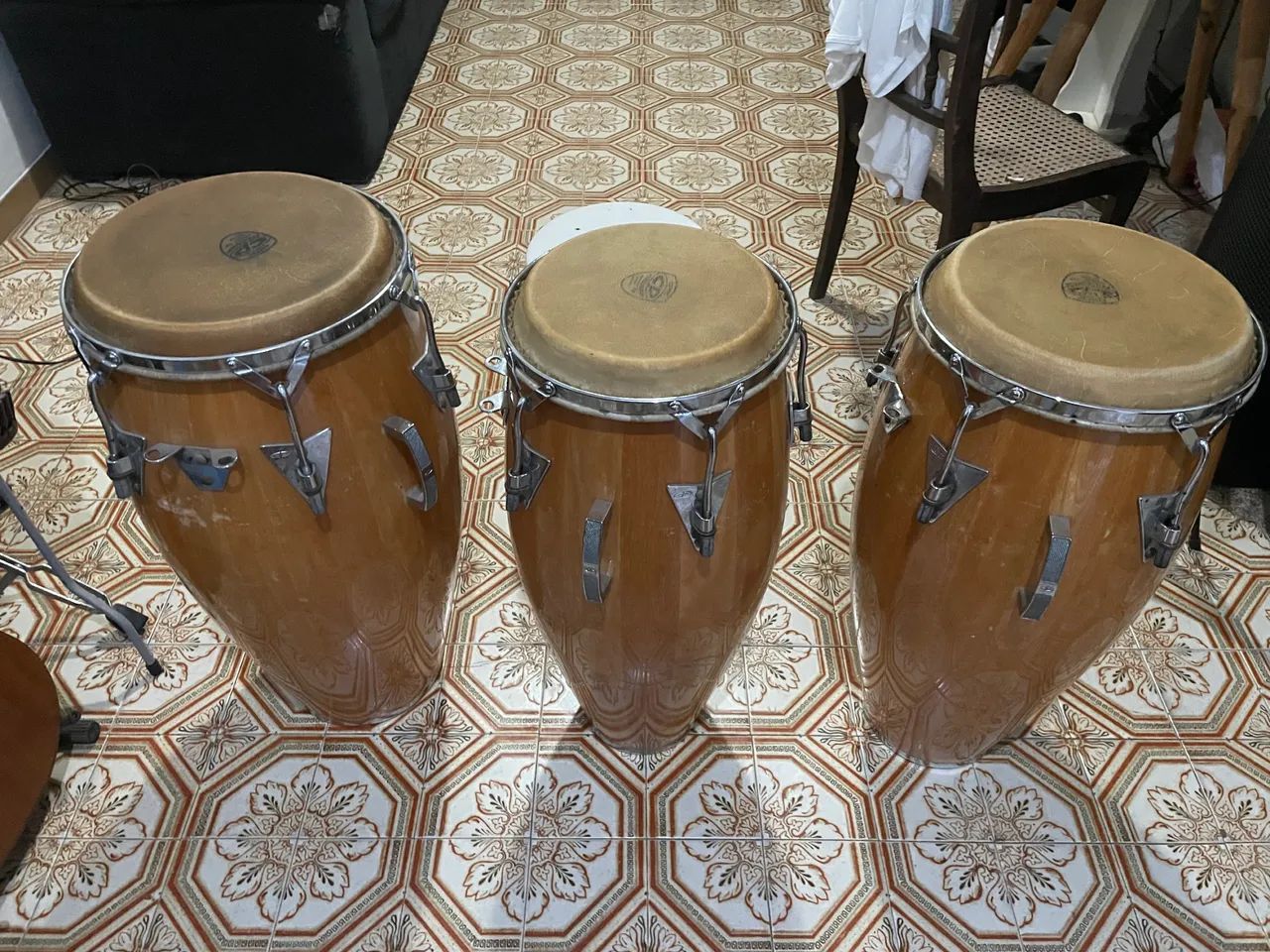 Trío de congas - Instrumentos musicais - Andaraí, Rio de Janeiro ...